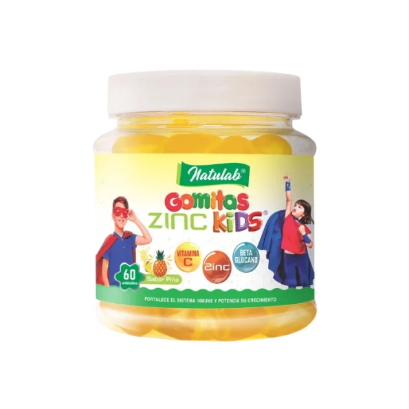 Gomitas Zinc Kids-Defensas-Crecimiento-Refuerzo