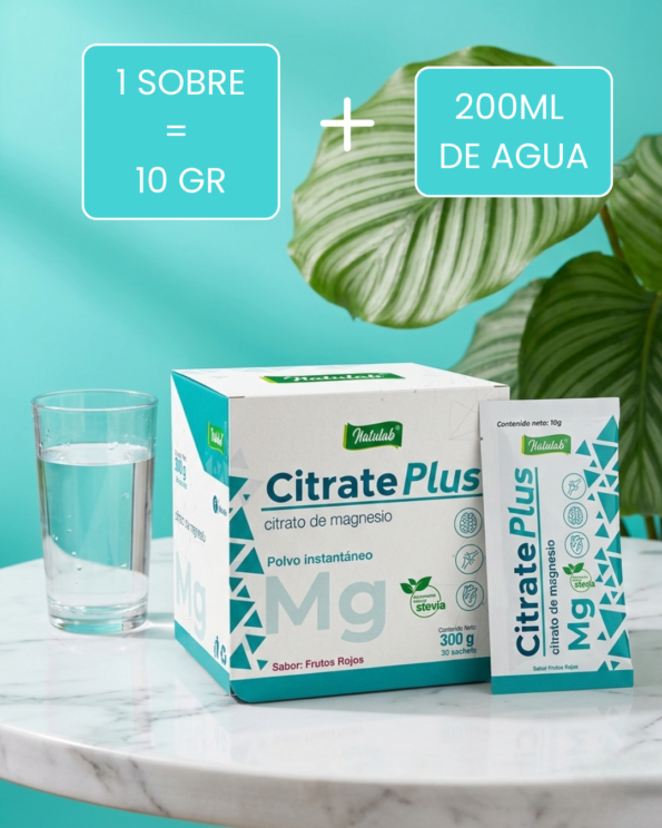 Citrate Plus 10gr (CJ) - Citrato de Magnesio